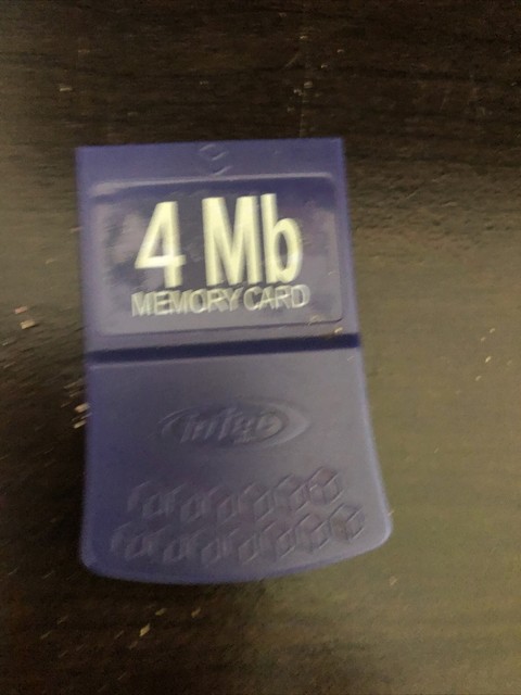 Intec 4 MB Orange Memory Card For GameCube w2ps1 for sale online | eBay