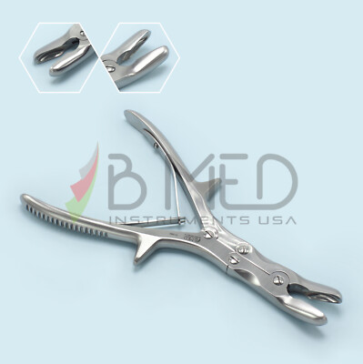 OR Grade Stille-Luer Bone Rongeur Curved 10mm Bite 8 3/4" Orthopedic ...
