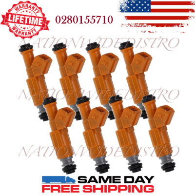 8x OEM Bosch Fuel Injectors for 1996 1997 1998 Ford Explorer 5.0L V8 ...