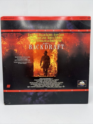 Backdraft LASERDISC 1991 Letterboxed Edition | eBay
