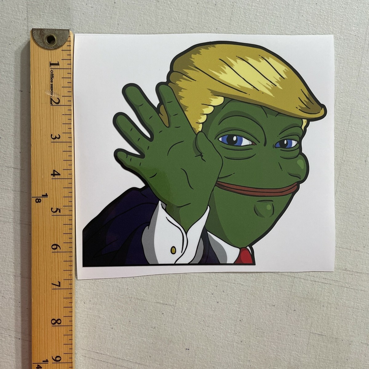 Memes Frog Trump