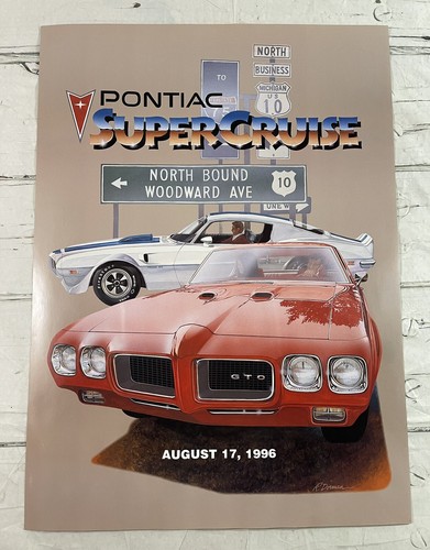 Vintage Pontiac Super Cruise 20x27 Art POSTER - 1970 GTO / Trans Am ...