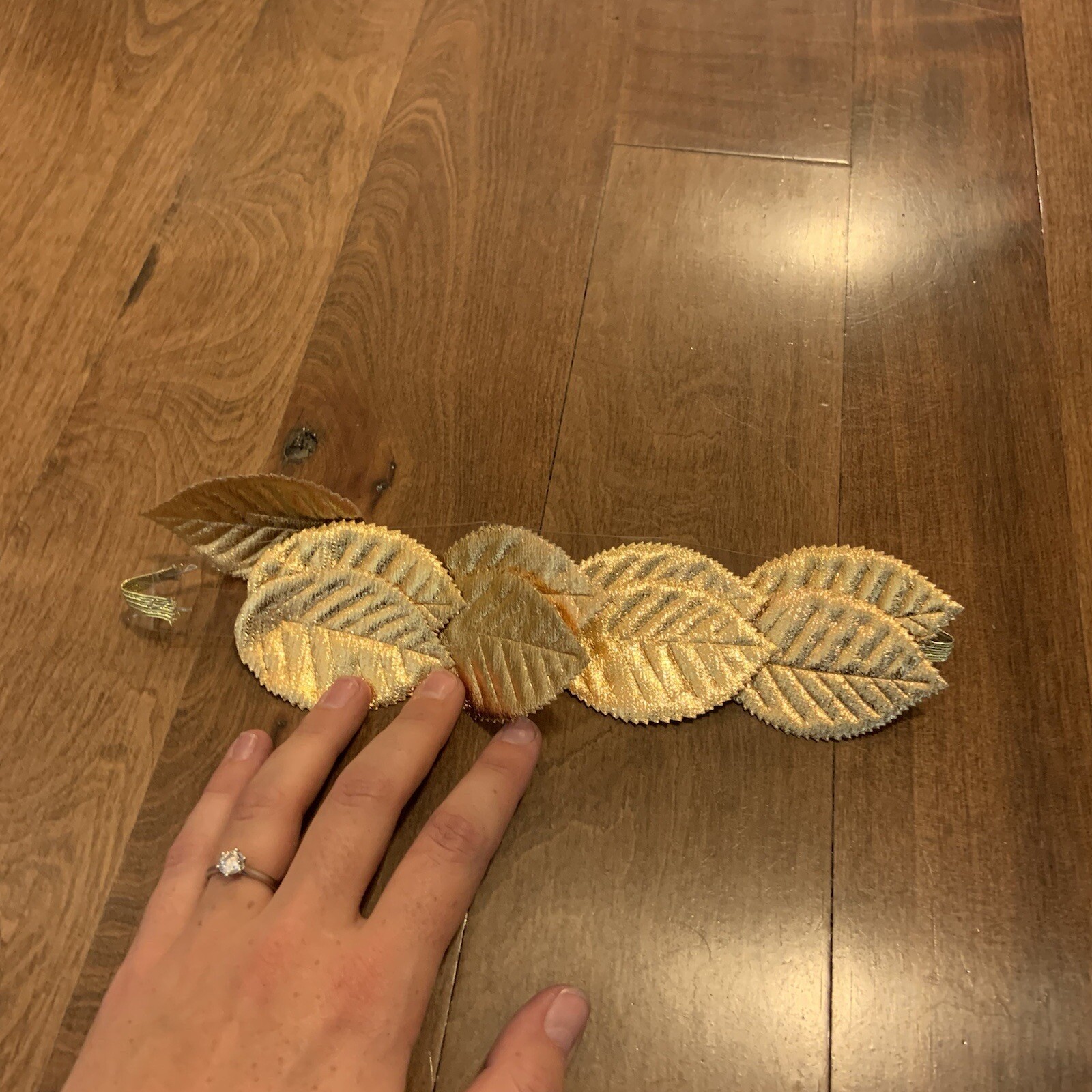 Greek Goddess Caesar Adult Costume Headband Gold - Gem