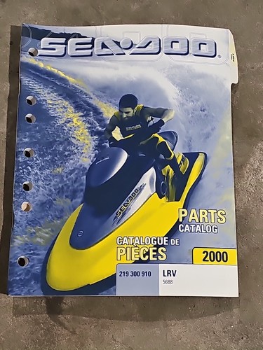 Sea-Doo Parts Manual Book Catalog 2000 LRV 5688 | eBay