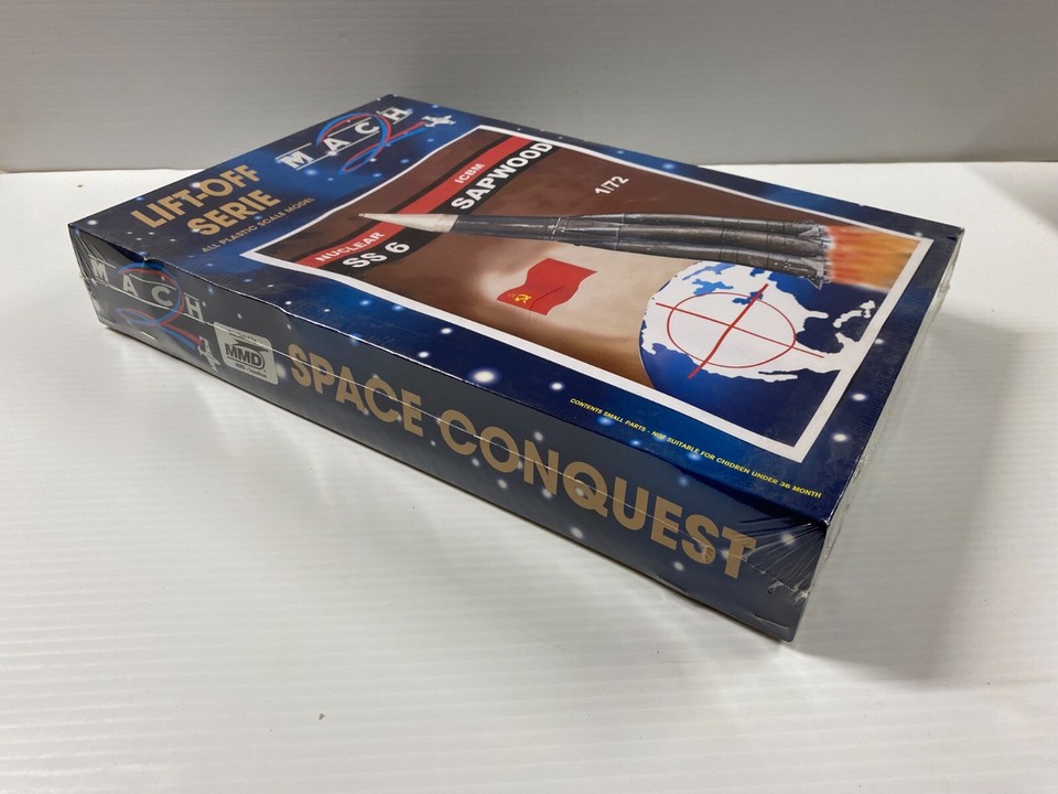 MACH SPACE CONQUEST NUCLEAR ICBM SS 6 SAPWOOD - 1:72 MODEL KIT | eBay