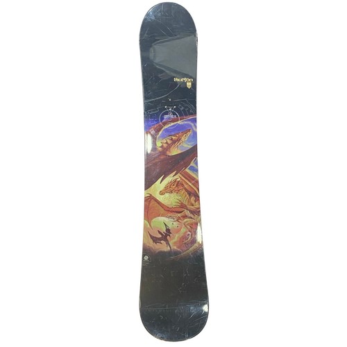 Burton MOTION Snowboard Black Royal Blue 160 cm Dragon Graphics Custom ...