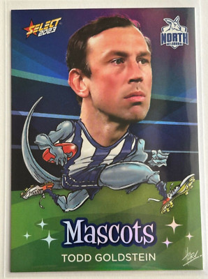 Select AFL Footy Stars 2023 - TODD GOLDSTEIN North Melbourne Mascots ...