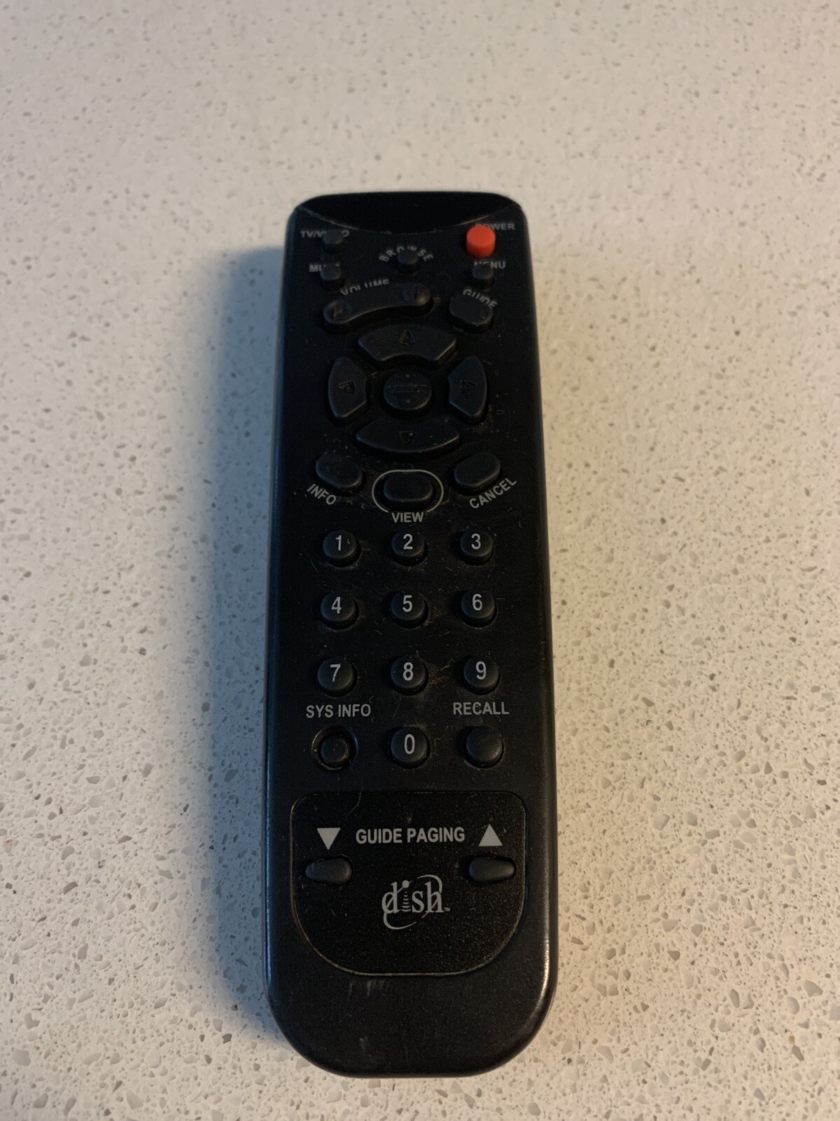 Dish Network EchoStar IR Receiver Remote Control 123475322 AA for sale ...