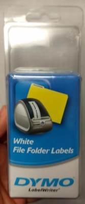 Dymo White File Folder Labels 30576 | eBay