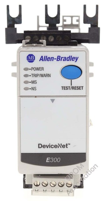 Allen Bradley 193-ECM-DNT E300 DeviceNet Communication Module Overload ...