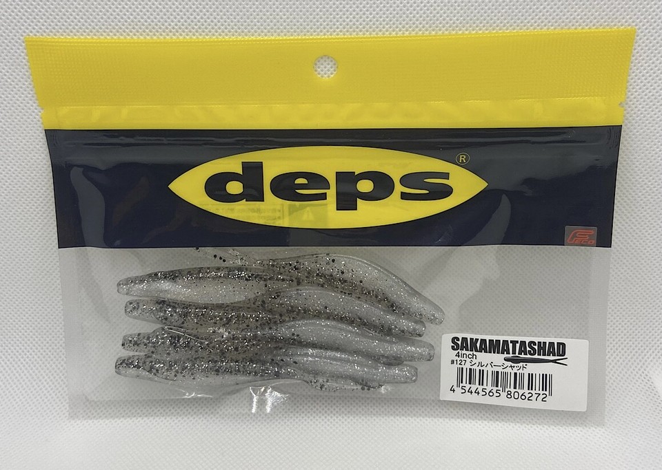 Black Friday Sell deps Sakamata Shad 4inch Soft Plastic Fluke Jerkbait ...