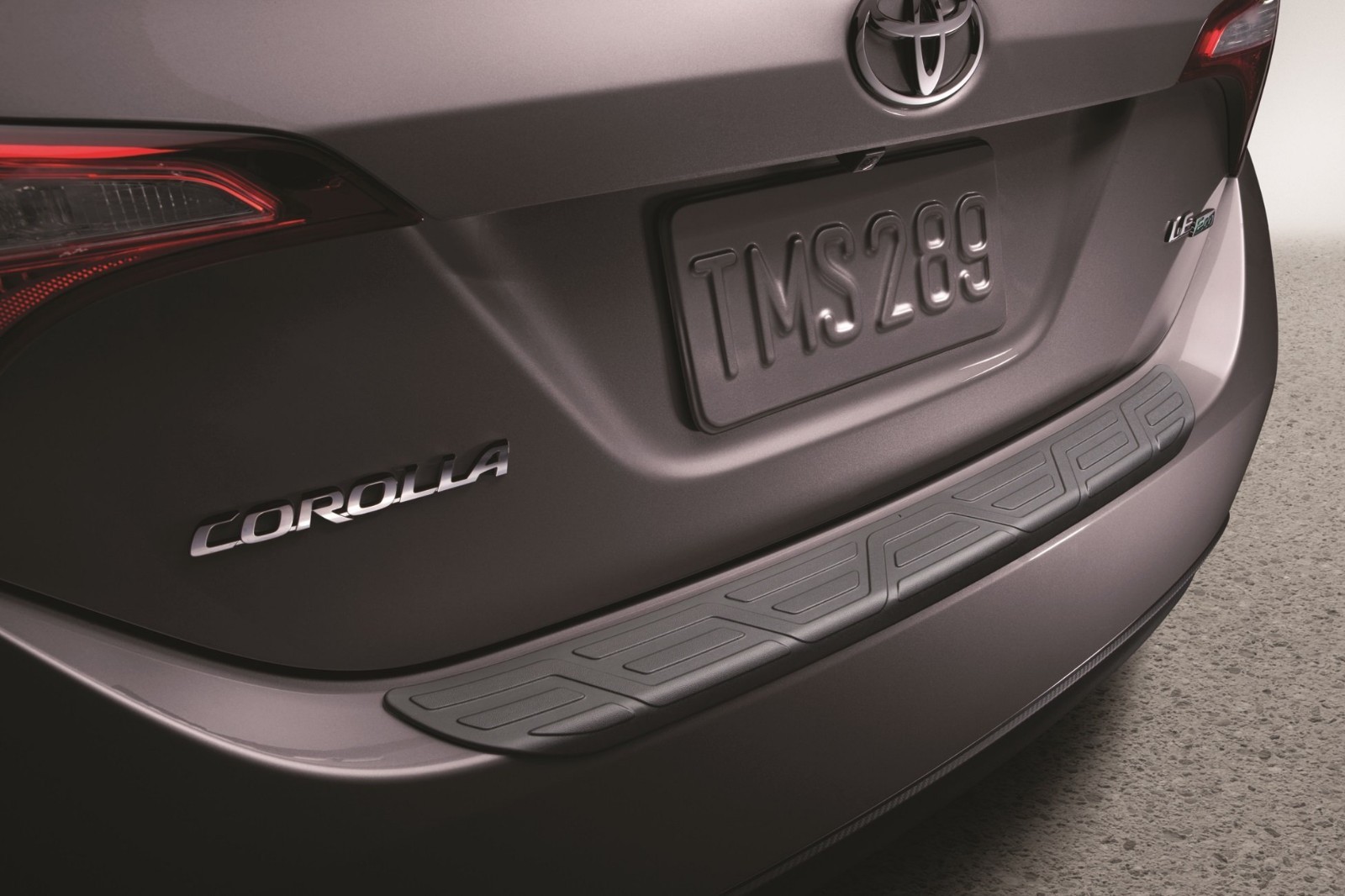 Toyota Corolla 2014-2017 PVC Rear Bumper Protector Genuine OEM NEW ...