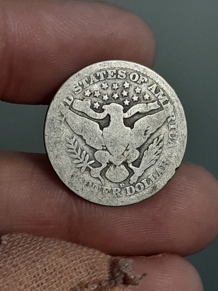 1915- D Barber Quarter | eBay