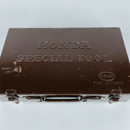 Kowa Honda Motorcycle Special Tool Box BROWN Made in Japan, Empty - No ...