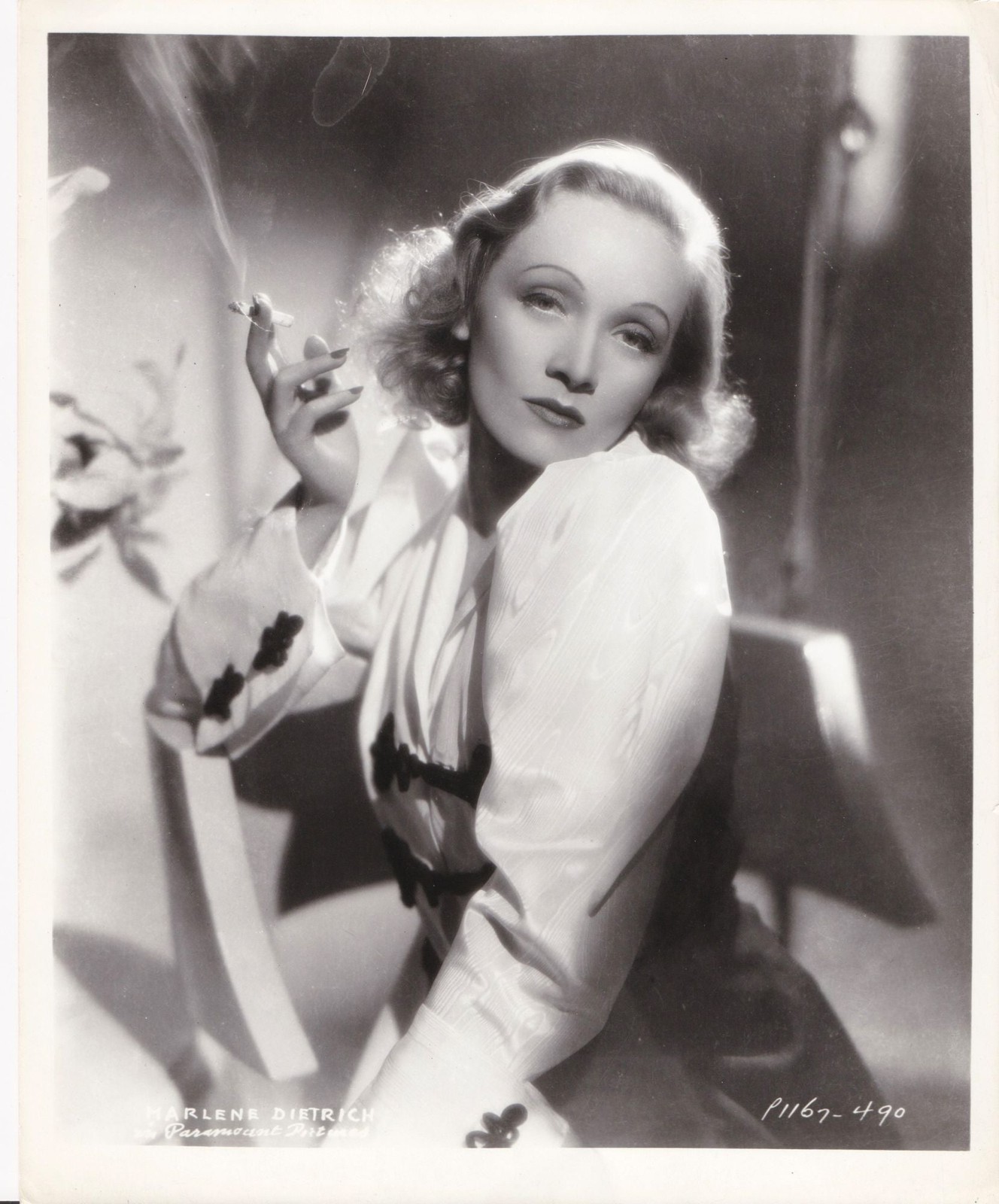 Marlene Dietrich ANGEL Original portrait photograph from the 1937 film ...