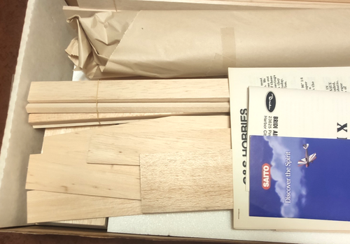 Vintage Bridi XLT Pattern AMA or Turnaround Balsa RC Model Airplane Kit ...