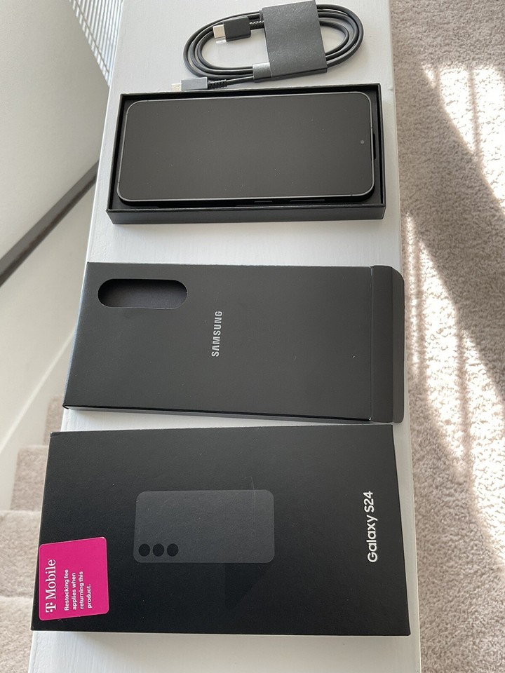 Samsung Galaxy S24 - 128 GB - Black (T-Mobile) (Dual SIM (SIM + eSIM ...