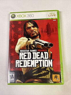RED DEAD REDEMPTION (Microsoft Xbox 360, 2010) Disc & Case No Manual | eBay