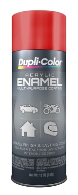 Duplicolor DA1640 Cherry Red Acrylic Enamel Spray Paint Aerosol 12oz ...