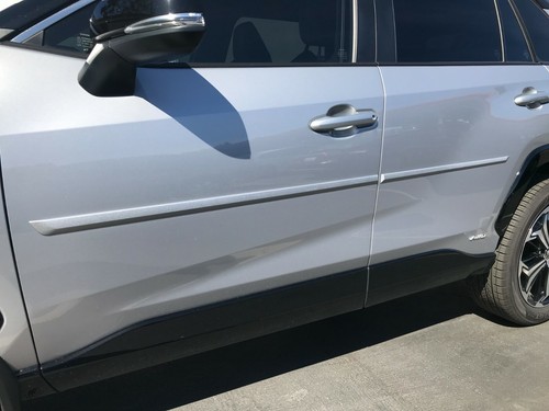 2019-2022 Toyota RAV4 & HYBRID Painted Body Side Molding Genuine ...