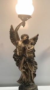 Vintage Cupid and Psyche Statue lamp | eBay
