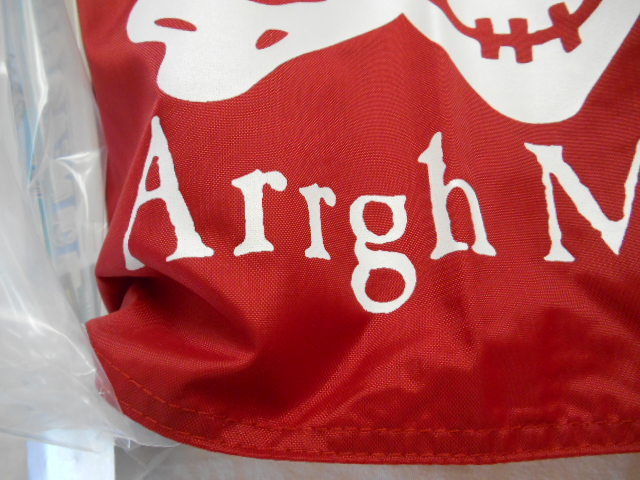 Nautical Pirate ARRGH MATEY 12"x18" Two Sided Flag Outdoor 200Denier ...