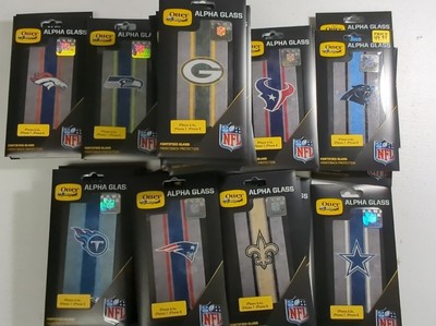 iPhone 6, 7, 8, Se OtterBox Alpha Glass NFL Lot | eBay