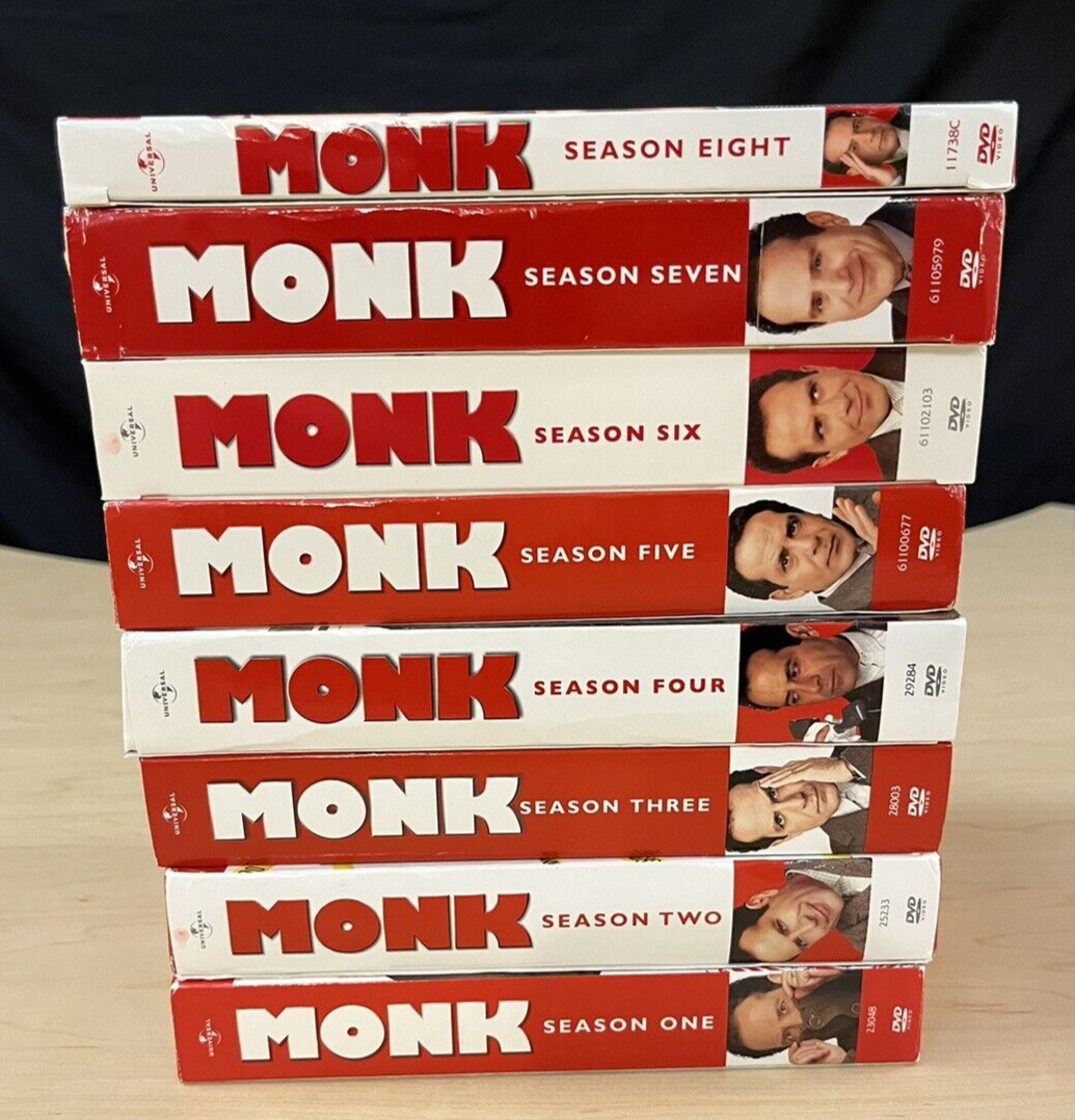 Monk: The Complete Series DVD Seasons 1-8 | eBay