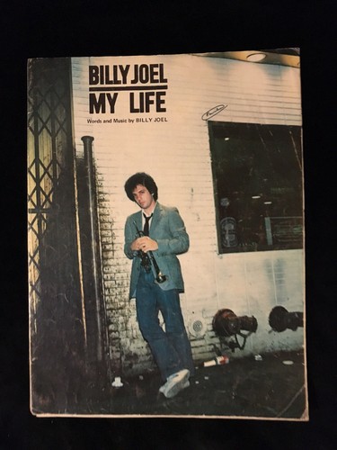 BILLY JOEL-SHEET MUSIC-MY LIFE | eBay