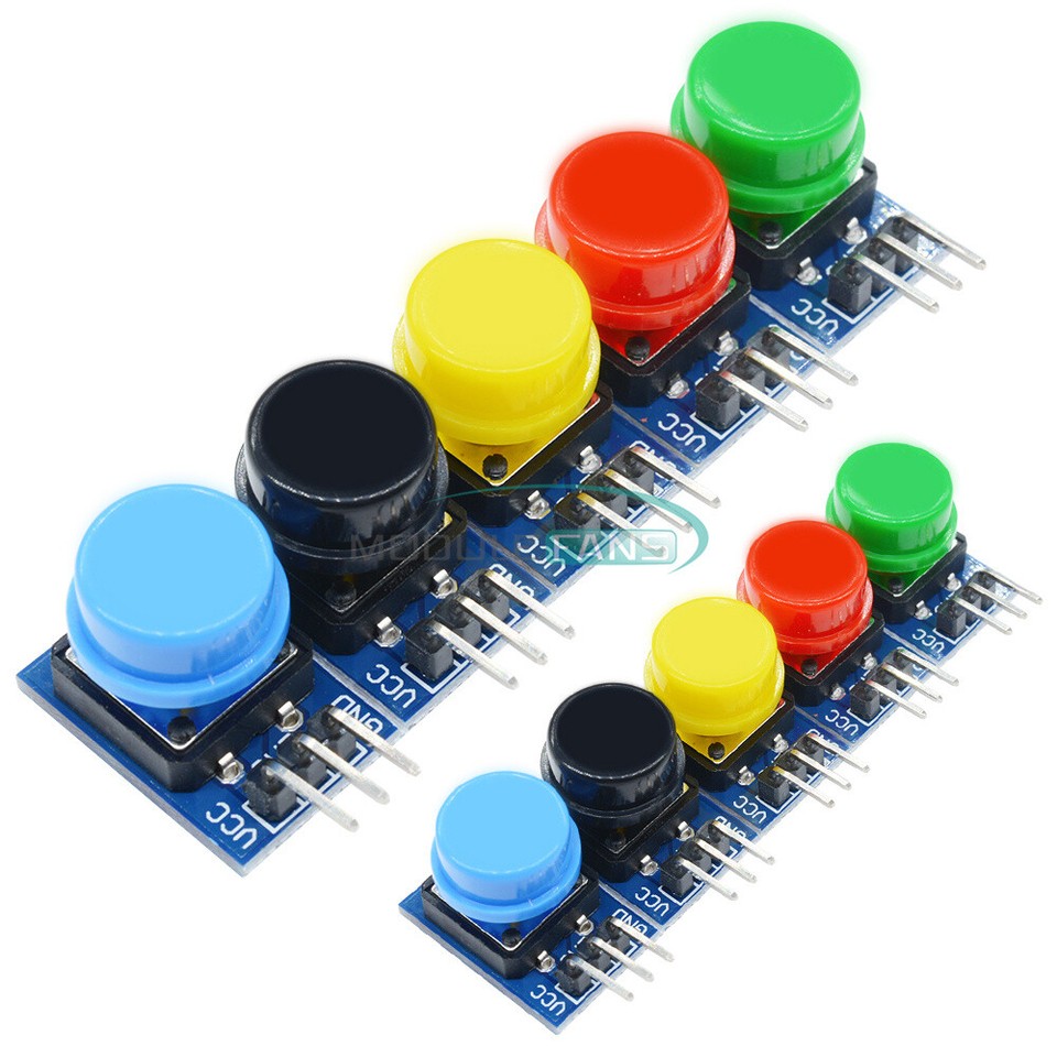 12x12mm Big Key Button Light Touch Switch Hat Output Module 5 Color For ...