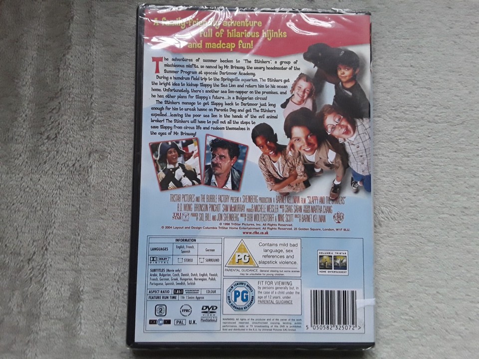 Slappy And The Stinkers (DVD, 1998) brand new sealed 5050582325072 | eBay