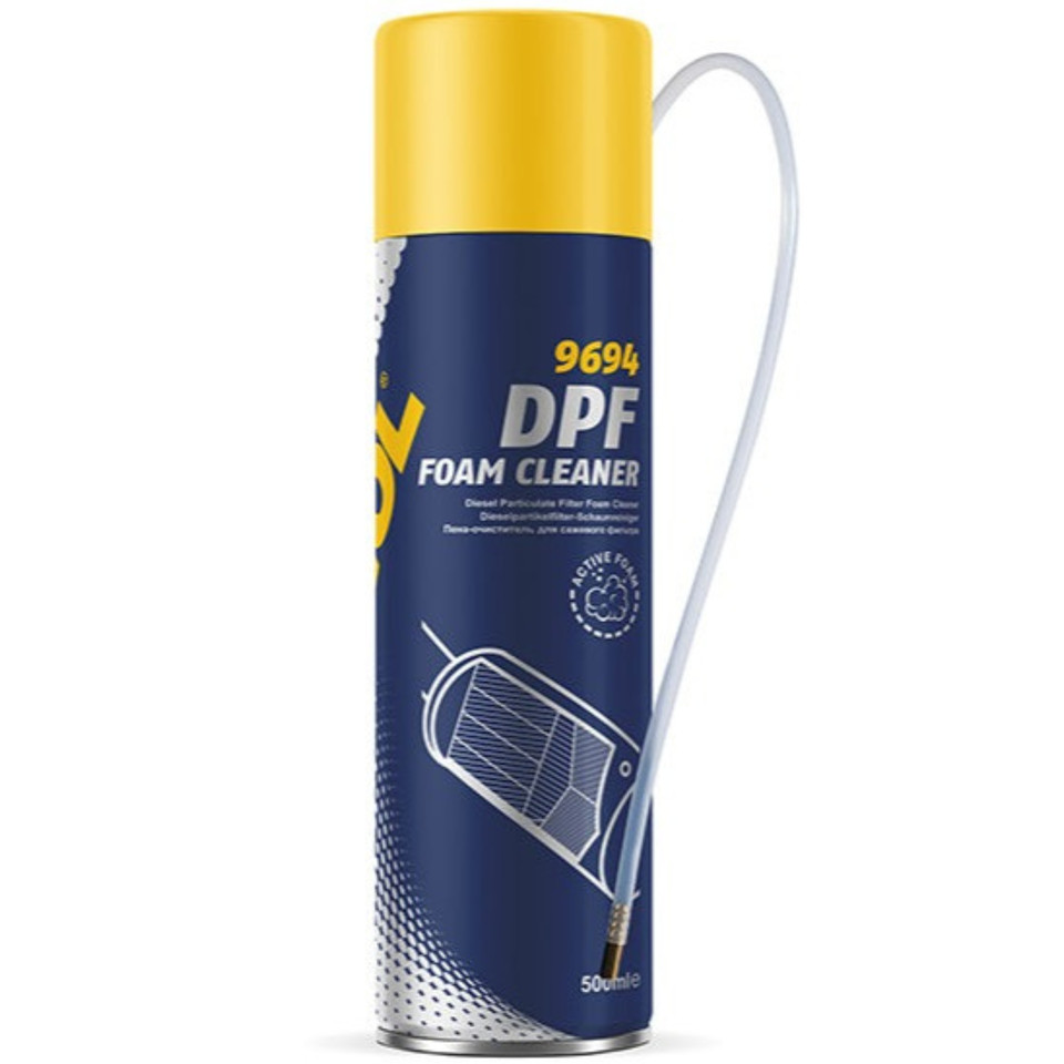 Mannol DPF Foam Cleaner 500ml Spray Diesel Particulate Filter Foam ...