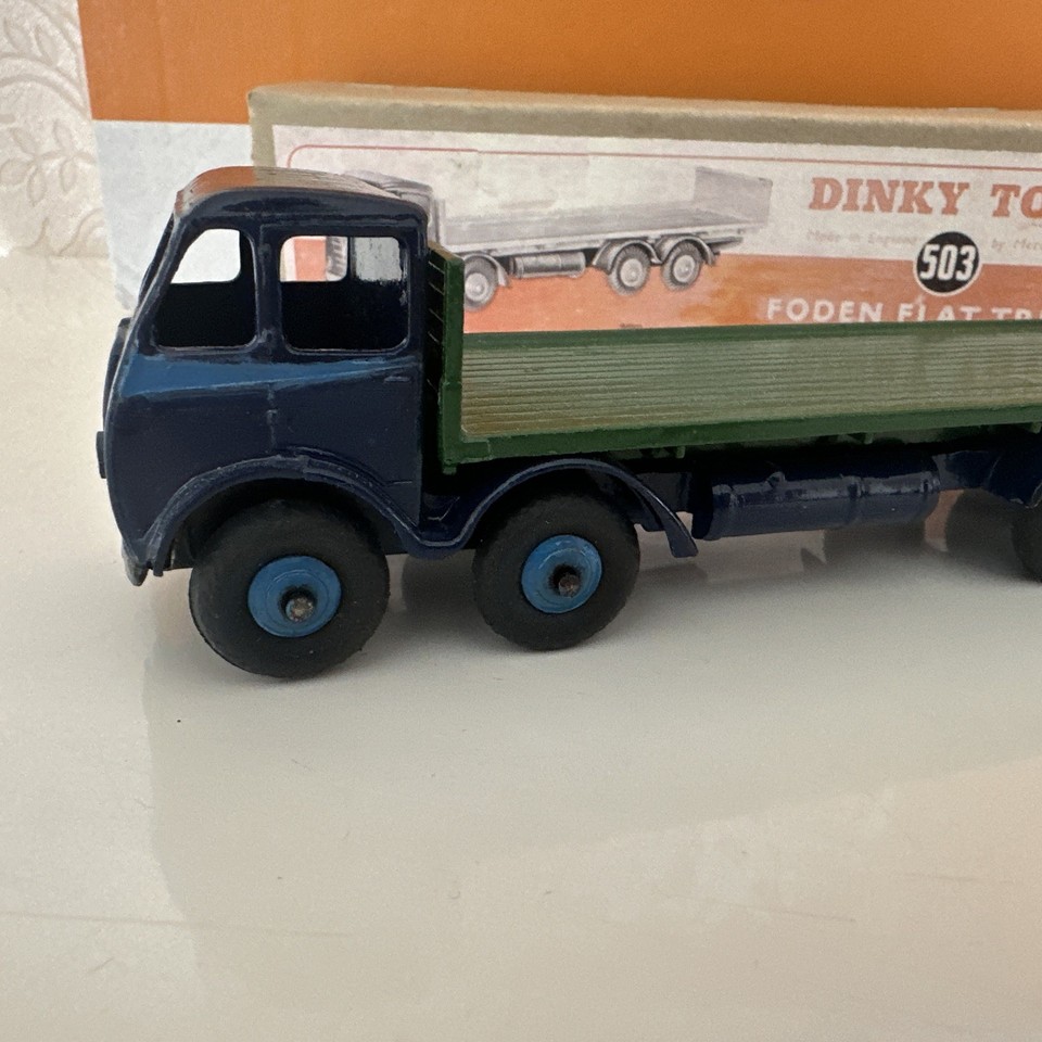 Vintage Dinky Toys #503 Foden Flat Deck with Tailboard - Restored | eBay