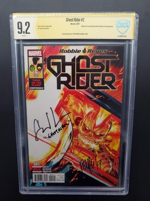 Robbie Reyes Ghost Rider #2 CBCS 9.2 Actor Gabriel Luna & Felipe Smith ...