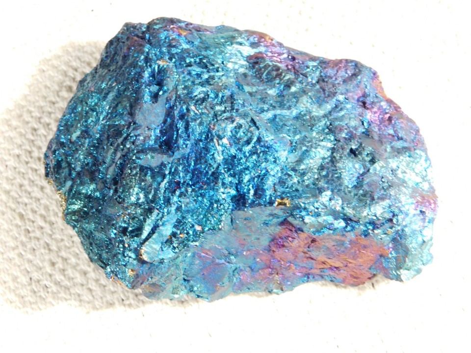 Big! Bright IRIDESCENT Peacock Copper Chalcopyrite or Peacock Ore ...