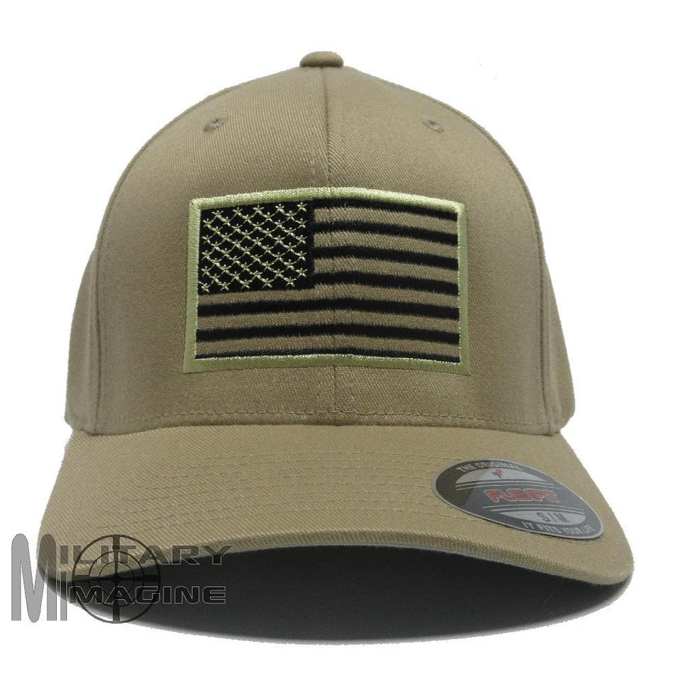 USA American Flexfit Structured Tactical Cap Military Army small US ...