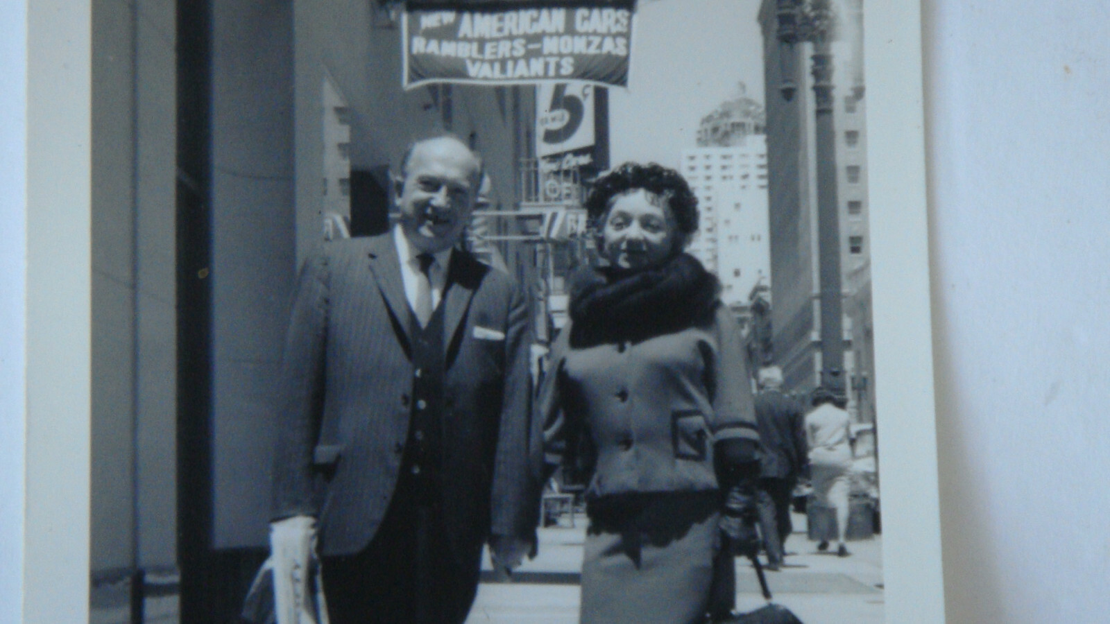 RARE SIGNED PHOTO ACTRESS MOLLY PICON WITH HUSBAND JACOB KALICH IN TOWN ...
