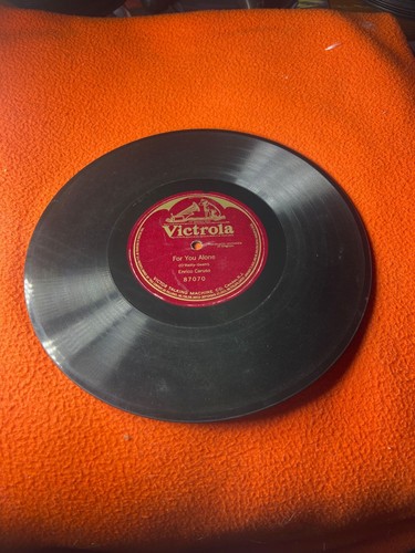 VICTOR Record 78 rpm 87070 FOR YOU ALONE | eBay