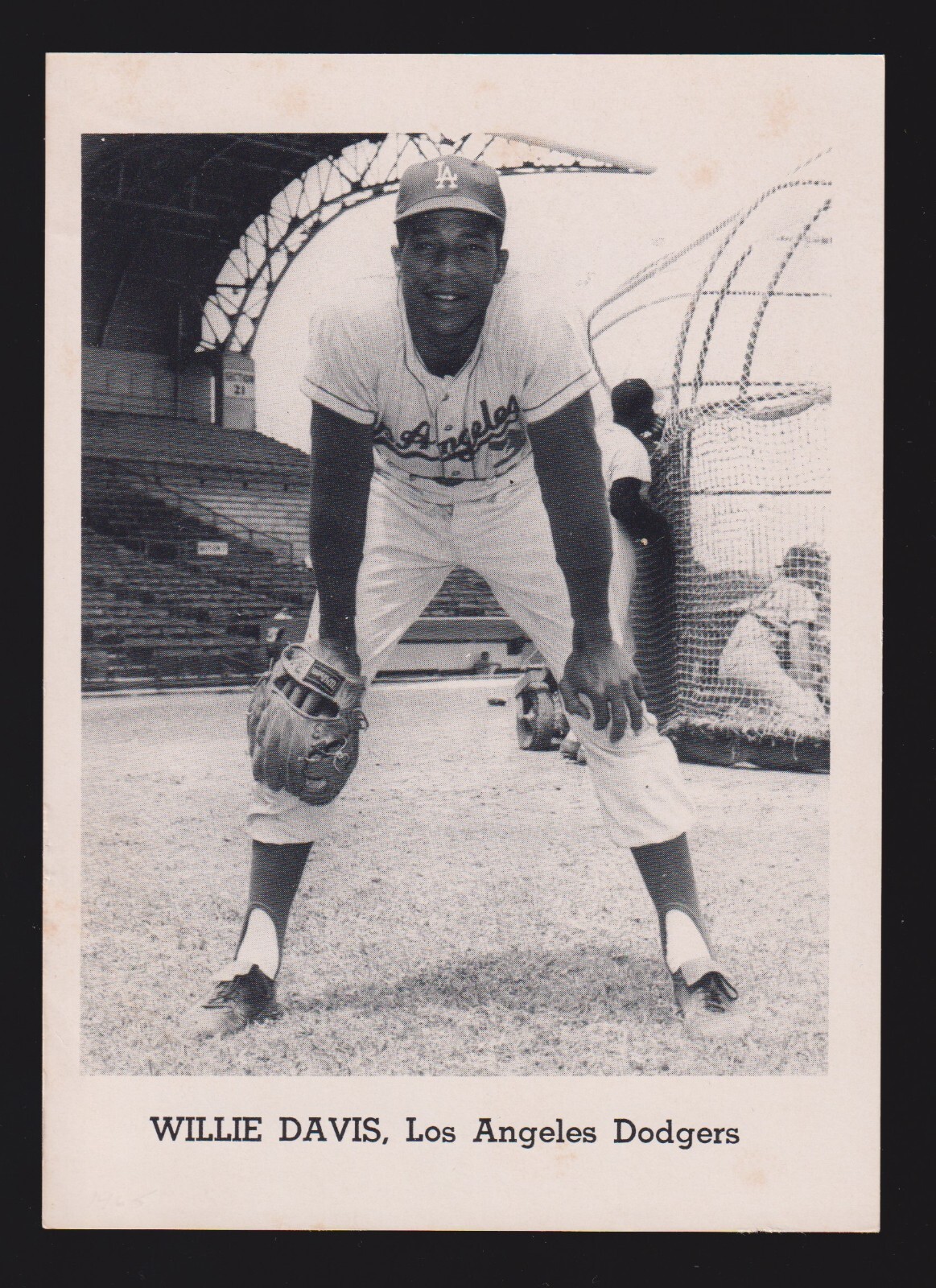 1958-65 JAY PUBLISHING Willie Davis DODGERS PICTURE PACK PHOTO VG-EX+ (Stn) A | eBay