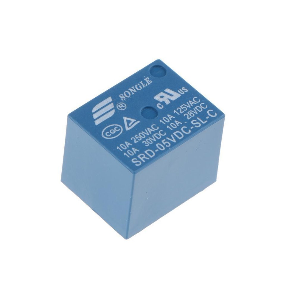 10Pcs SRD-05VDC-sl-C dc 5V 10a rating SPDT Miniature Power | eBay