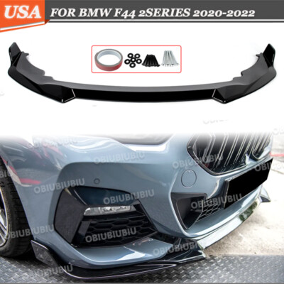 Front Spoiler Lip Splitter Kit For BMW F44 228i 220i M235i 2020-2022 ...