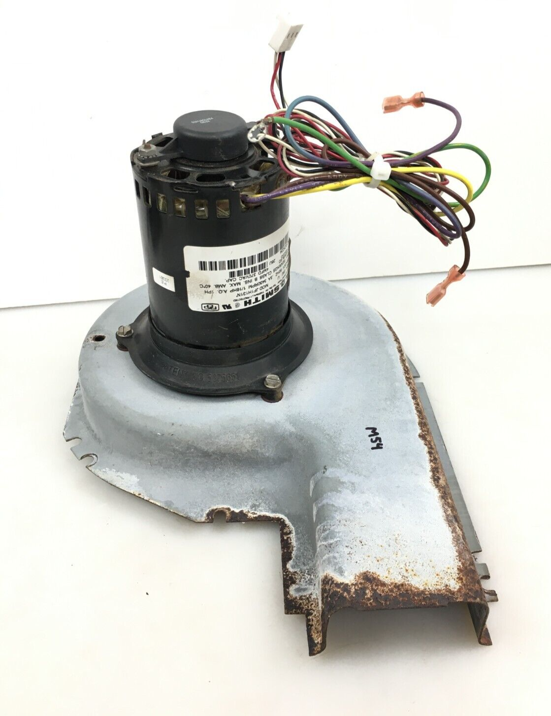 AO Smith JF1H131N HC30CK234 Draft Inducer Blower Motor Assembly used # ...