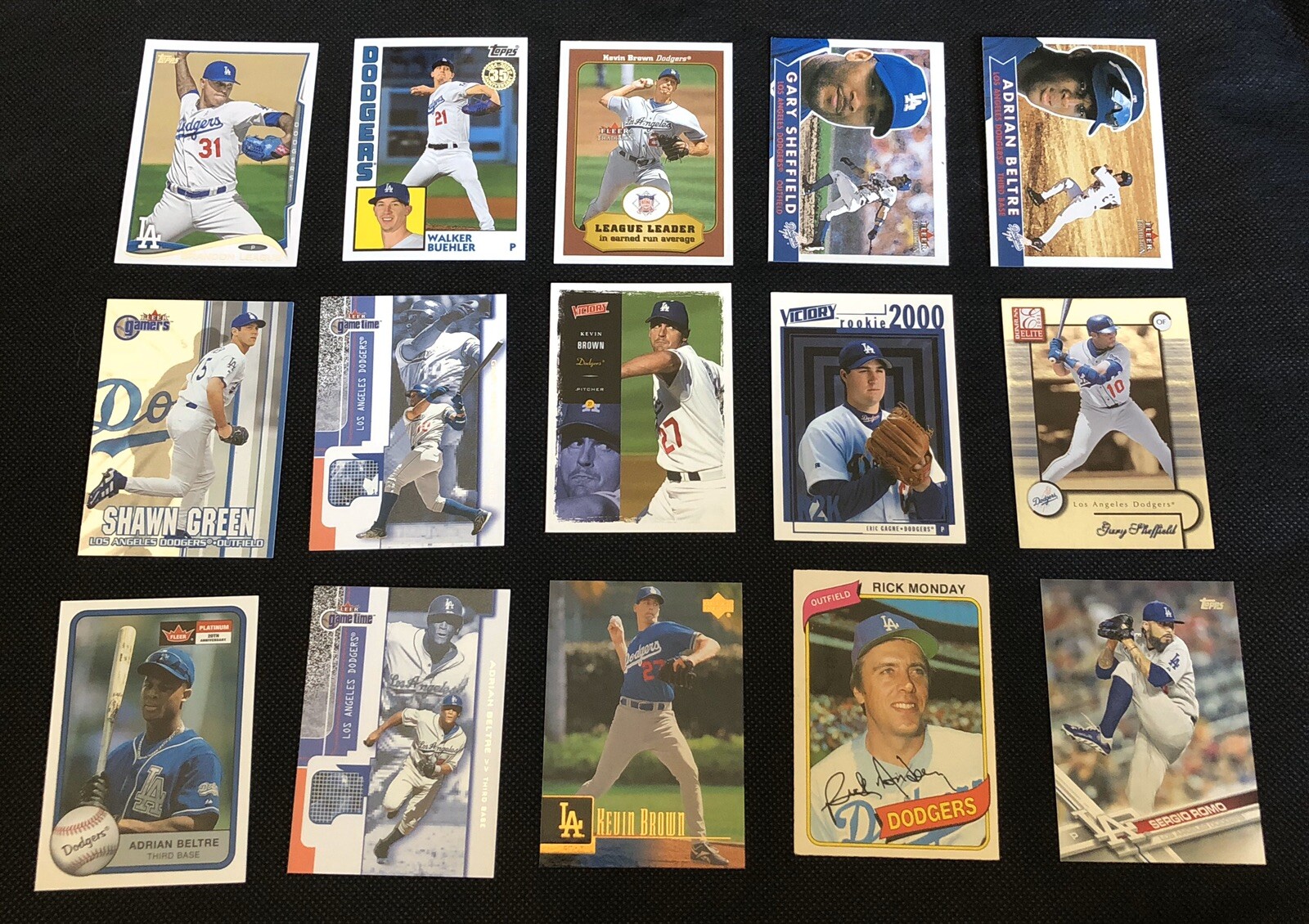 Lot of 50 Los Angeles Dodgers Baseball Cards | eBay