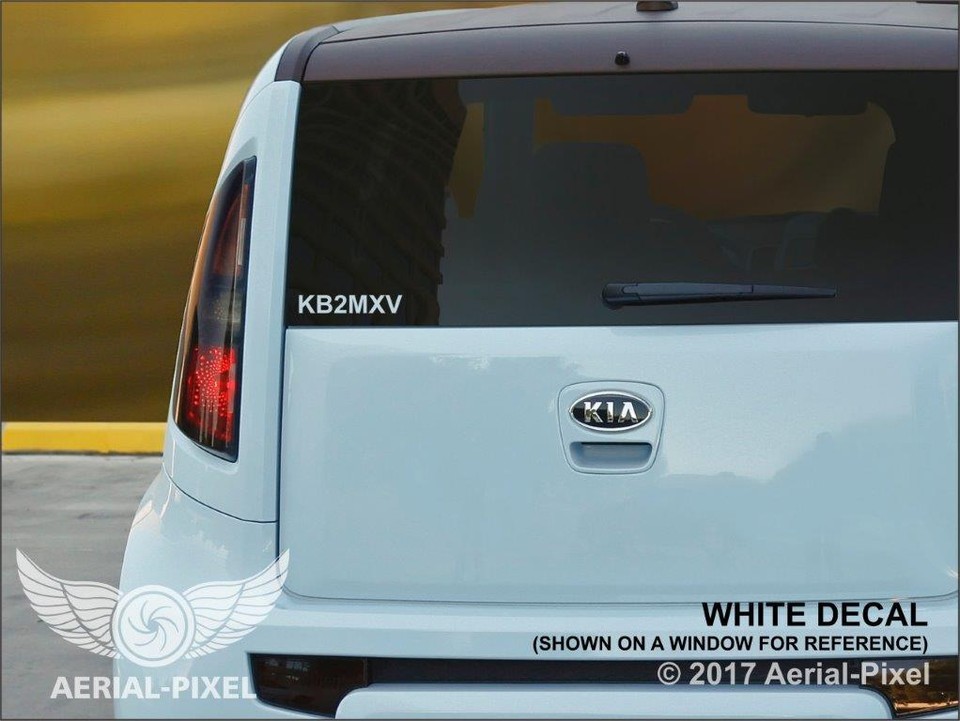 HAM Radio / Amateur Radio Call Sign Decals for Equipment and Windows | eBay