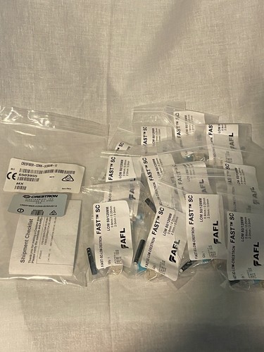 Crestron Connectors for CresFiber 8G Multimode Fiber Optic Cable, SC ...