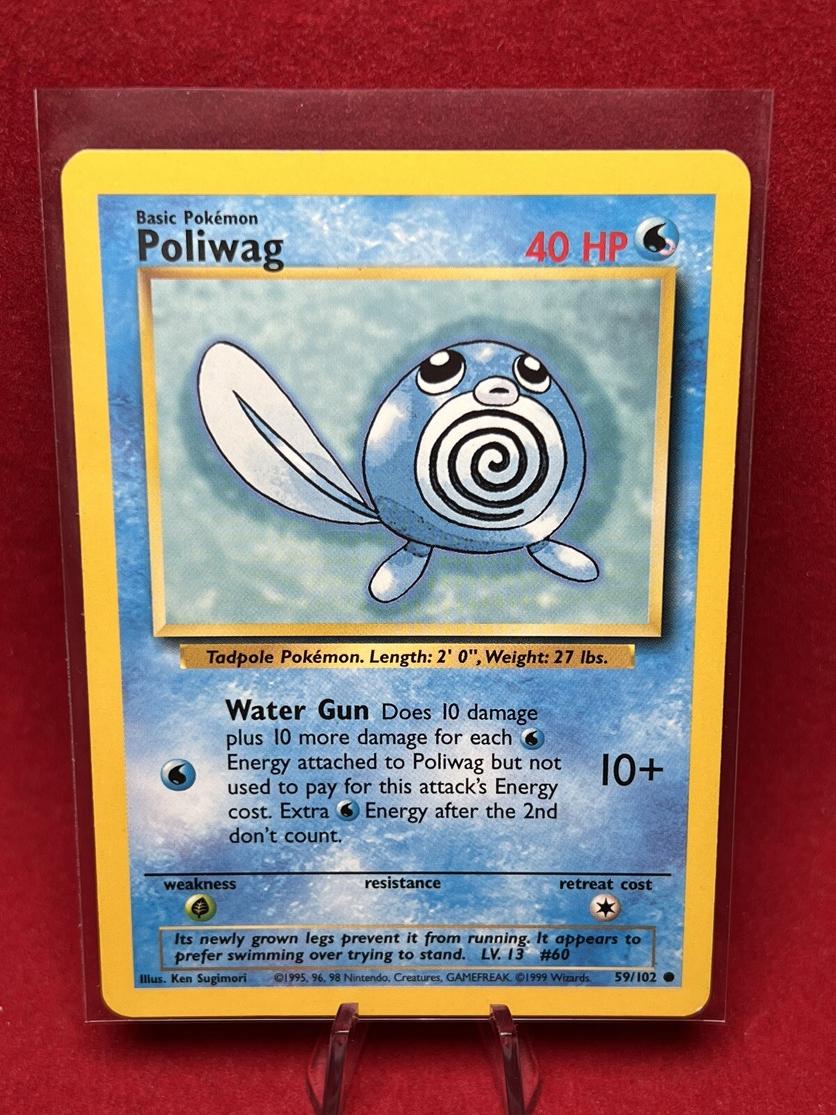 Pokemon Poliwag 59/102 1st Edition For Sale - MAVIN