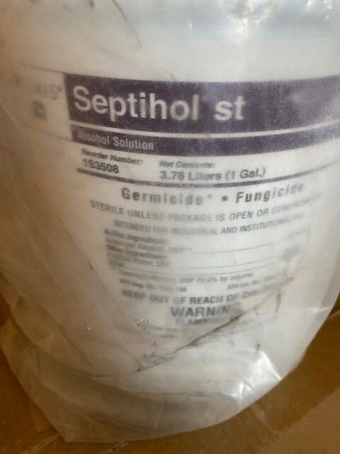 (1 Gallon) Septihol® Isopropyl Alcohol Solution, STERIS 1S3508 | eBay