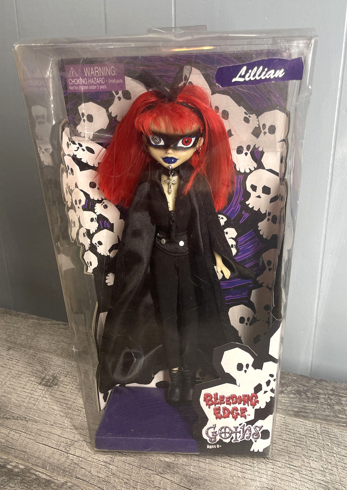 NEW Bleeding Edge Goths Doll Lillian Begoths Series 1 Gothic Horror ...