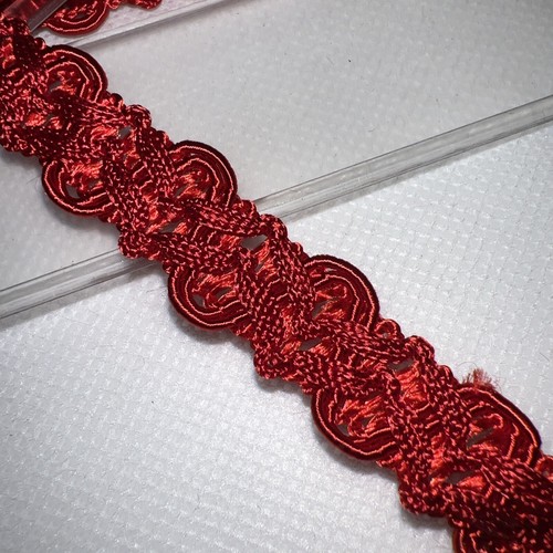 Borte Litze rot 1,3 cm breit 4 m lang | eBay
