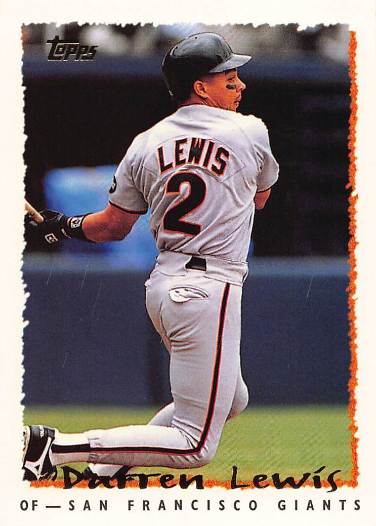Darren Lewis 1995 Topps 39 San Francisco Giants | eBay